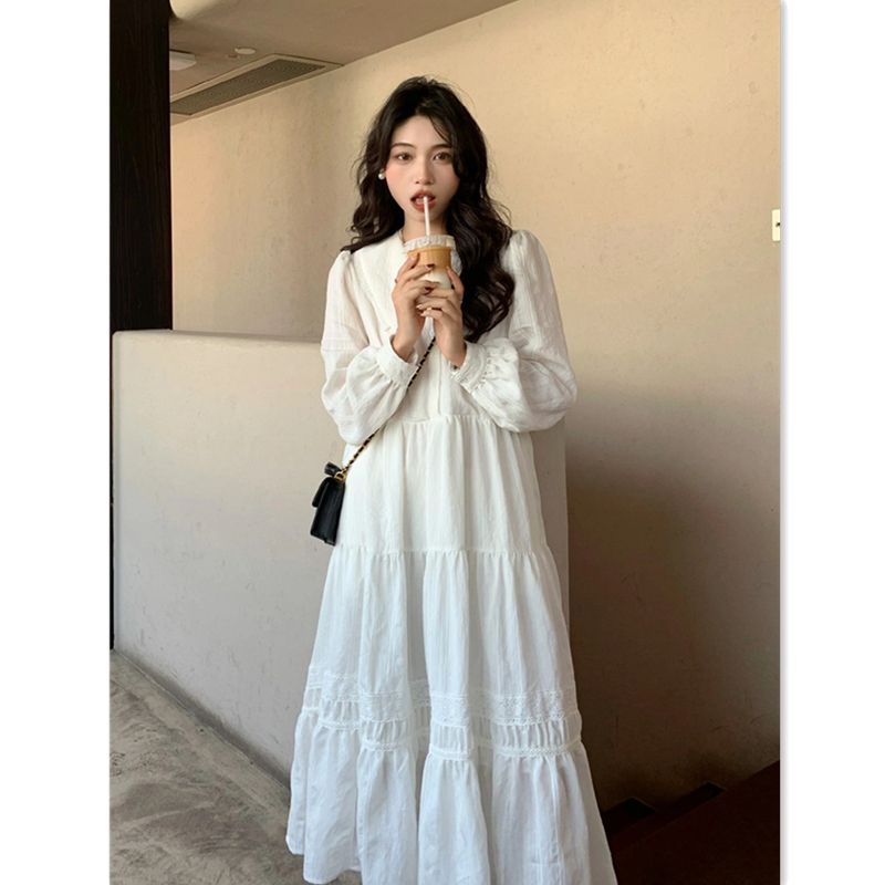 Jual Rok model A-line lengan panjang baru untuk siswa perempuan musim ...