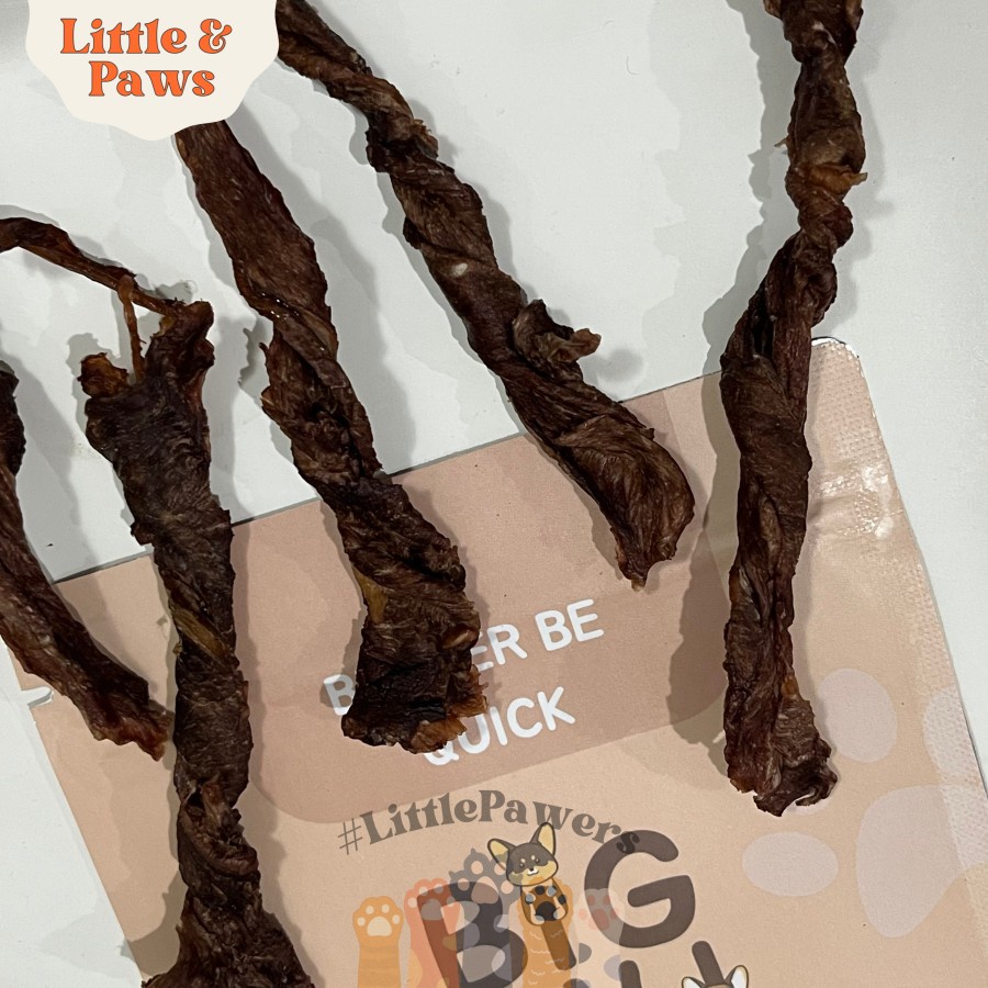 Jual BIGPAW Leon Beef Twister Snack Dog Treats Cemilan Gigit Anjing ...