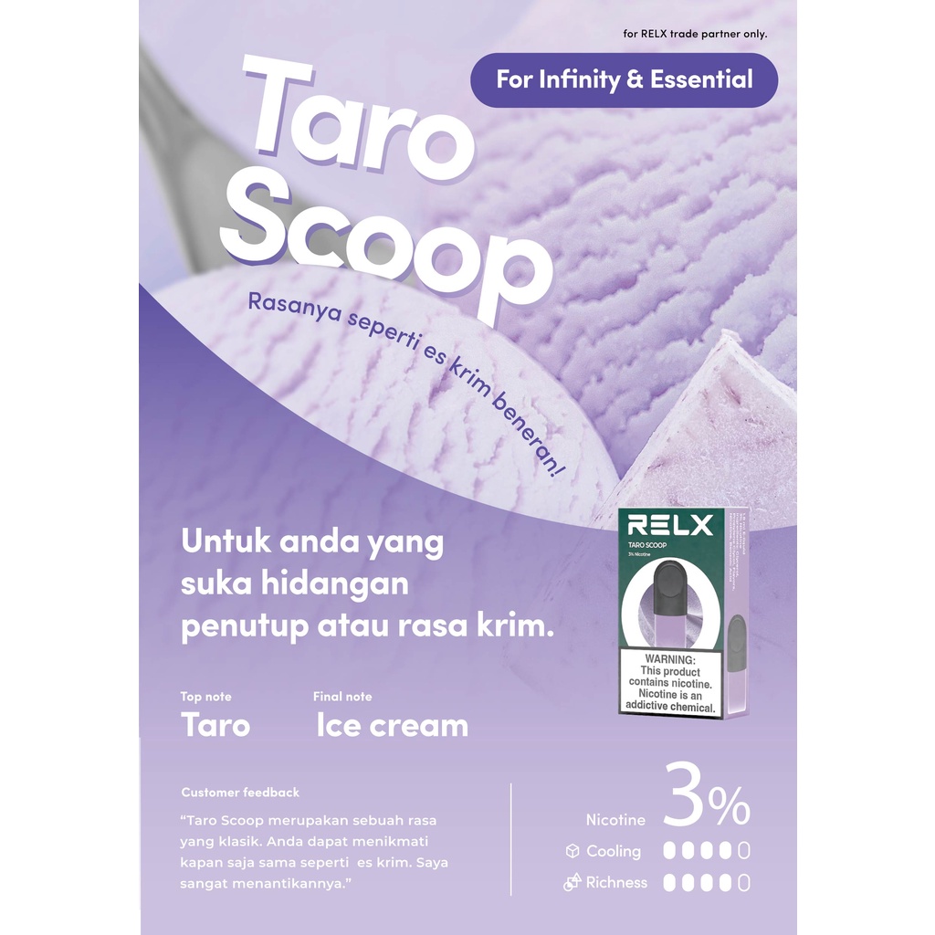 Jual Relx Taro Scoop | Shopee Indonesia