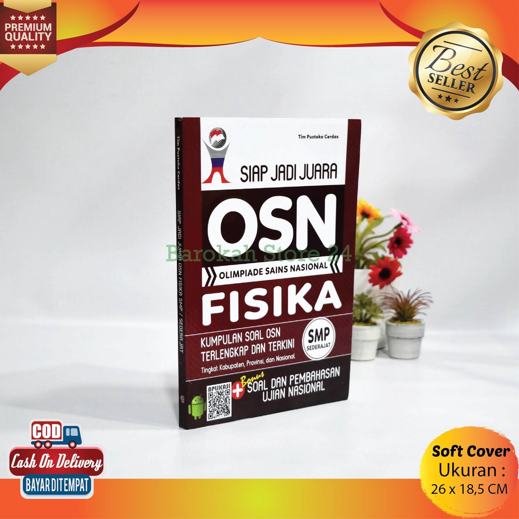 Jual Buku Olimpiade FISIKA SMP Siap Jadi Juara OSN Olimpiade Sains Nasional Kumpulan Soal ...