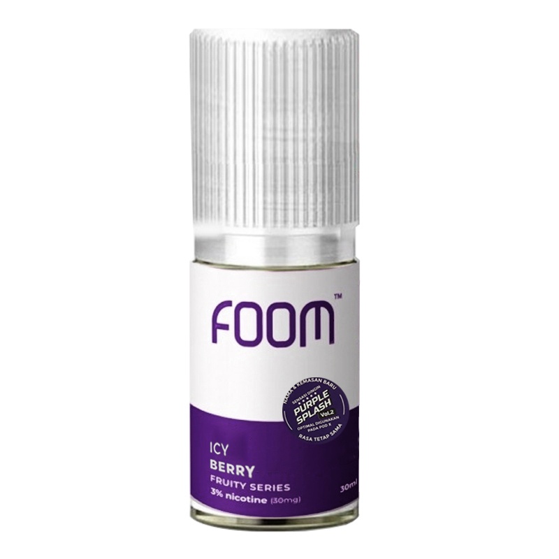 Jual FOOM Icy Berry Vol.2 Salt Nic 30ML 30MG | Shopee Indonesia