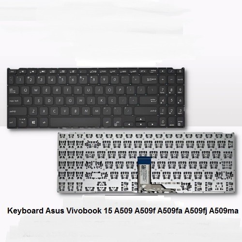 Jual Keyboard Asus VivoBook 15 M509 M509B X509 X509F X509D A509 A509U ...