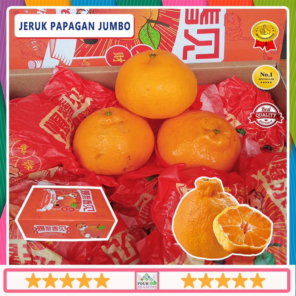 Jual [RAJA JERUK] JERUK PAPAGAN JUMBO GIFT BOX SUPER MANIS BUAH IMLEK ...