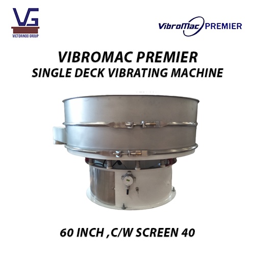 Jual VIBROMAC PREMIER , SINGLE DECK VIBRATING MACHINE 60 INCH ,C/W ...