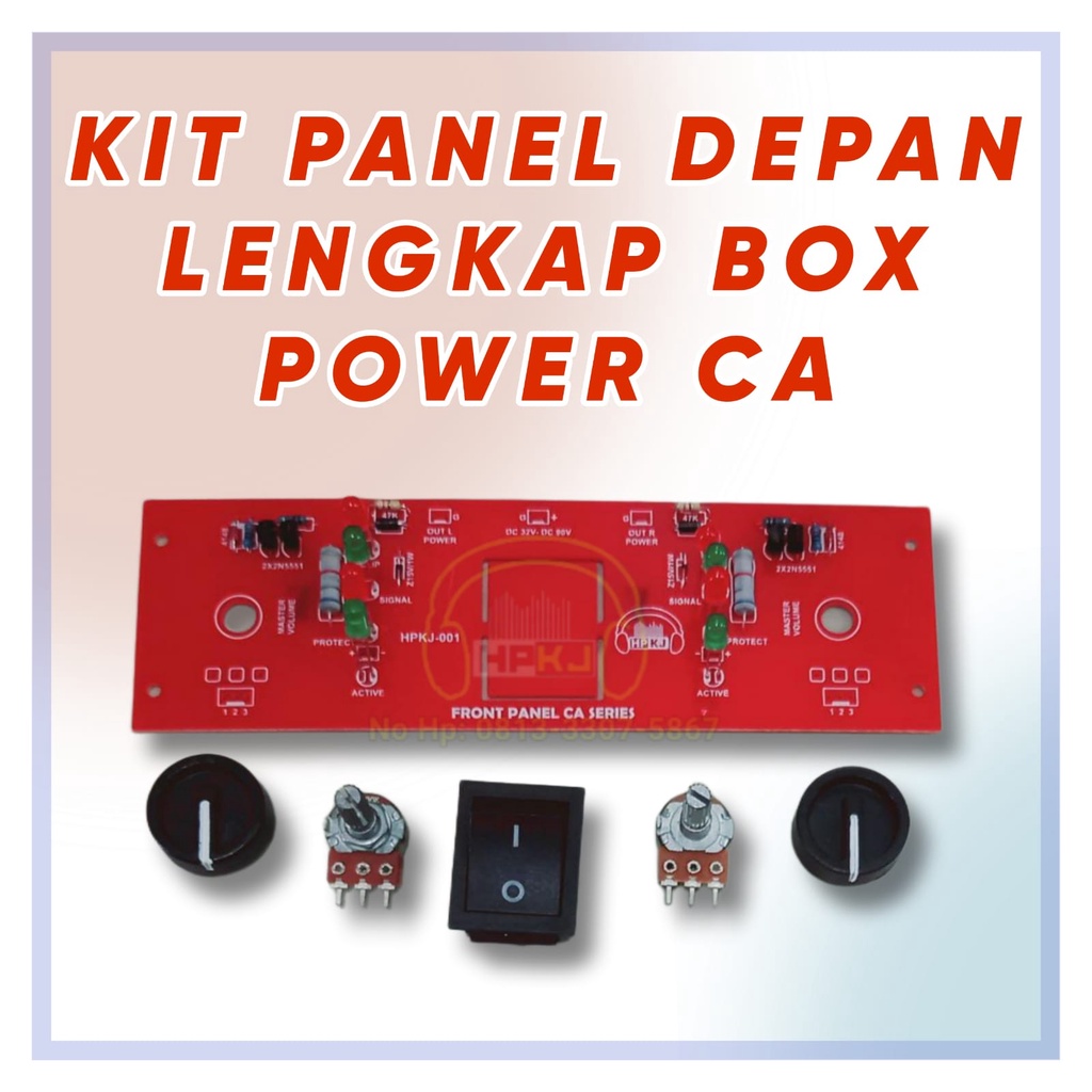 Jual PANEL DEPAN LENGKAP BOX POWER CA panel depan lengkap box ca | Shopee Indonesia