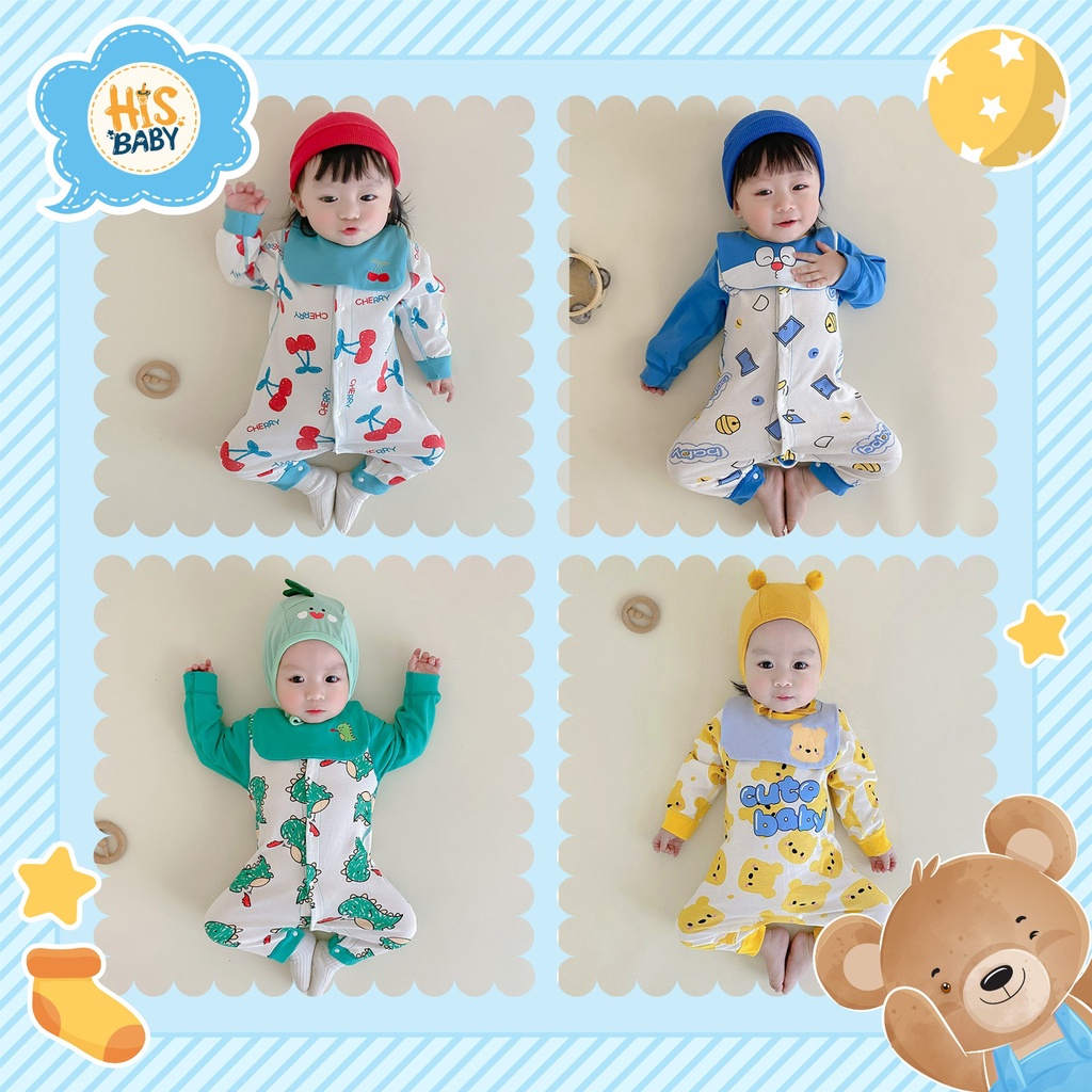 Jual His.Baby 0-18 Bulan Set Jumper bayi Perempuan 4 Warna dengan ...