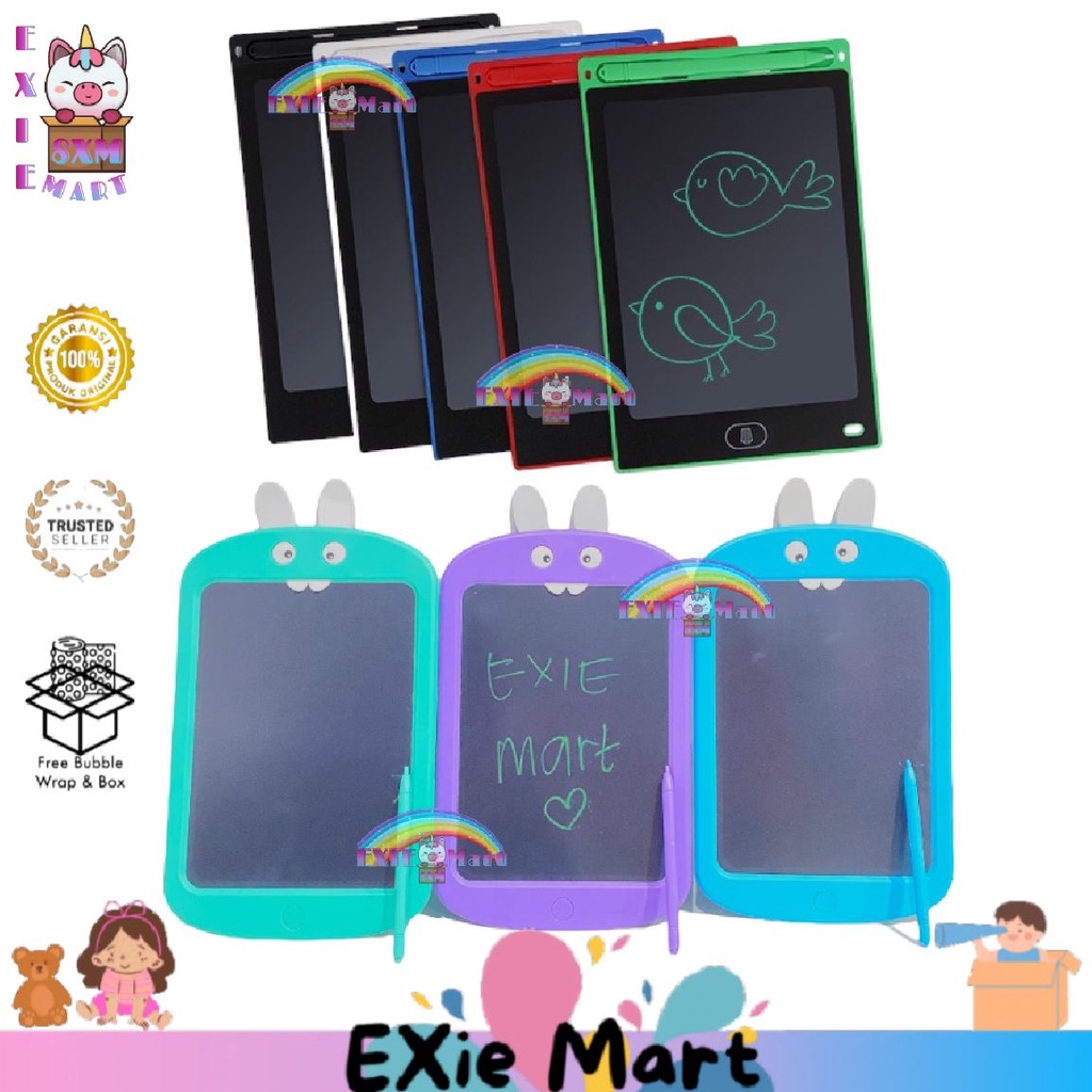 Jual MAINAN ANAK IPAD TULIS LED + PENCIL BATERAI - DRAWING PAD LED ...