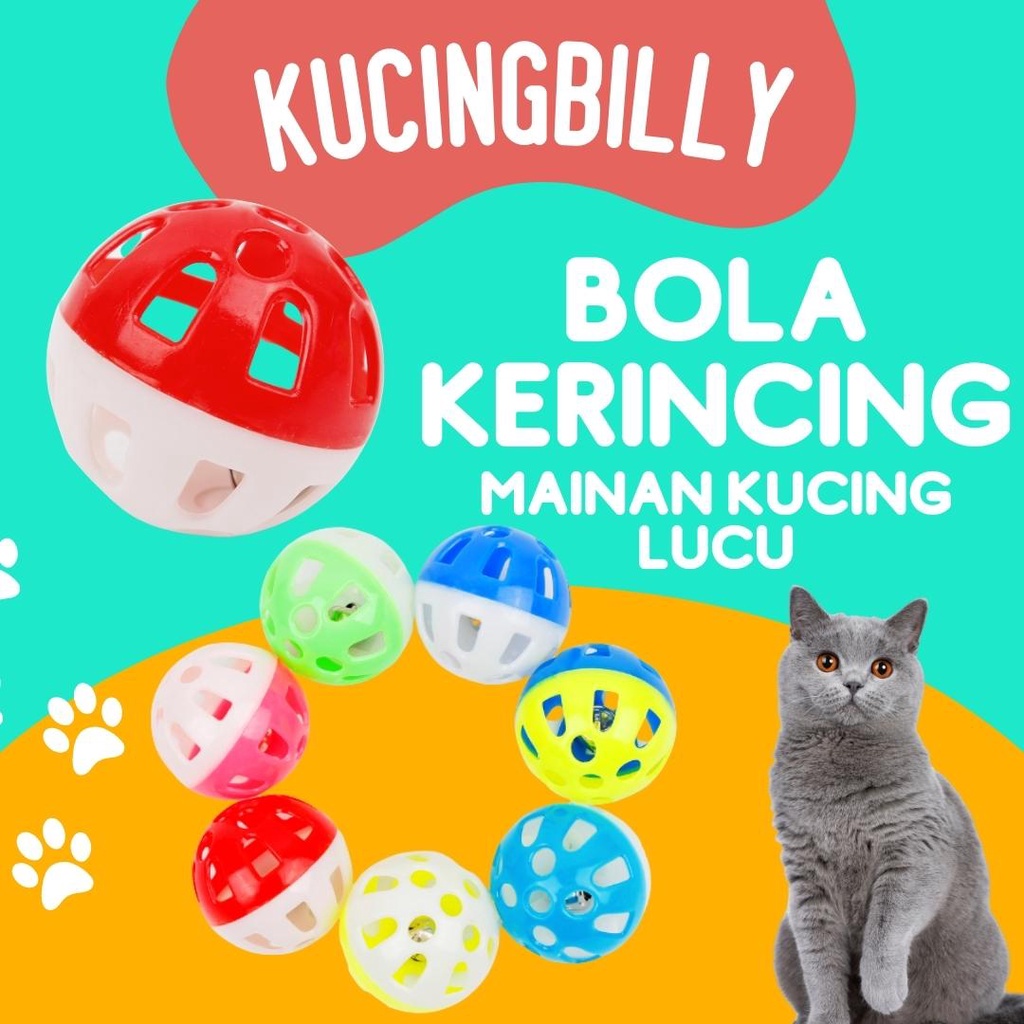 Jual Bola mainan kucing plastik | Shopee Indonesia
