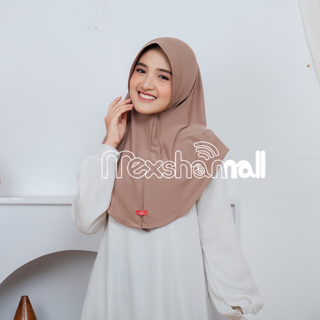 Jual Jilbab Instan Bergo Hamidah Jersey Premium Ameena Hijab Sport Olahraga Size M By Shamira ...