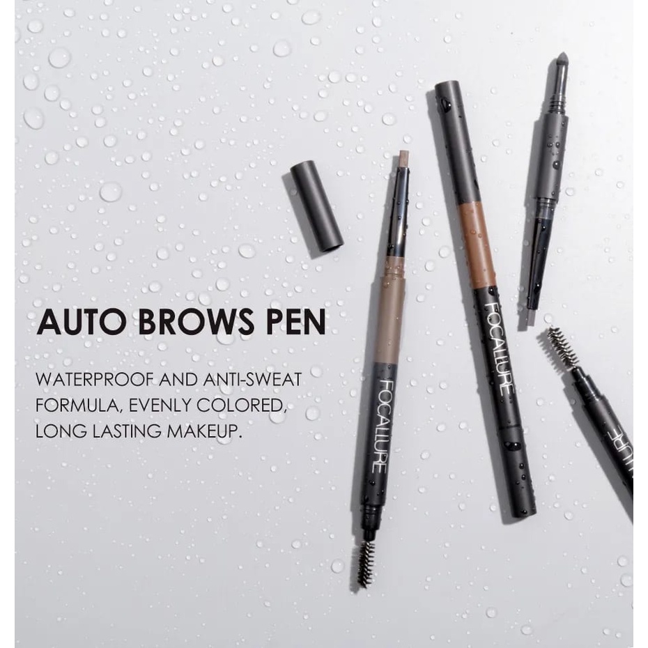 Jual Focallure Auto Brows Pen / 3 in 1, A Good Eyebrow Pencil FA64 ...