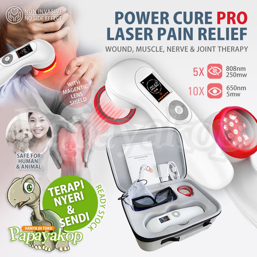 Jual Laser Terapi Nyeri Sendi, Syaraf, Otot & Luka - Fisioterapi Cold ...