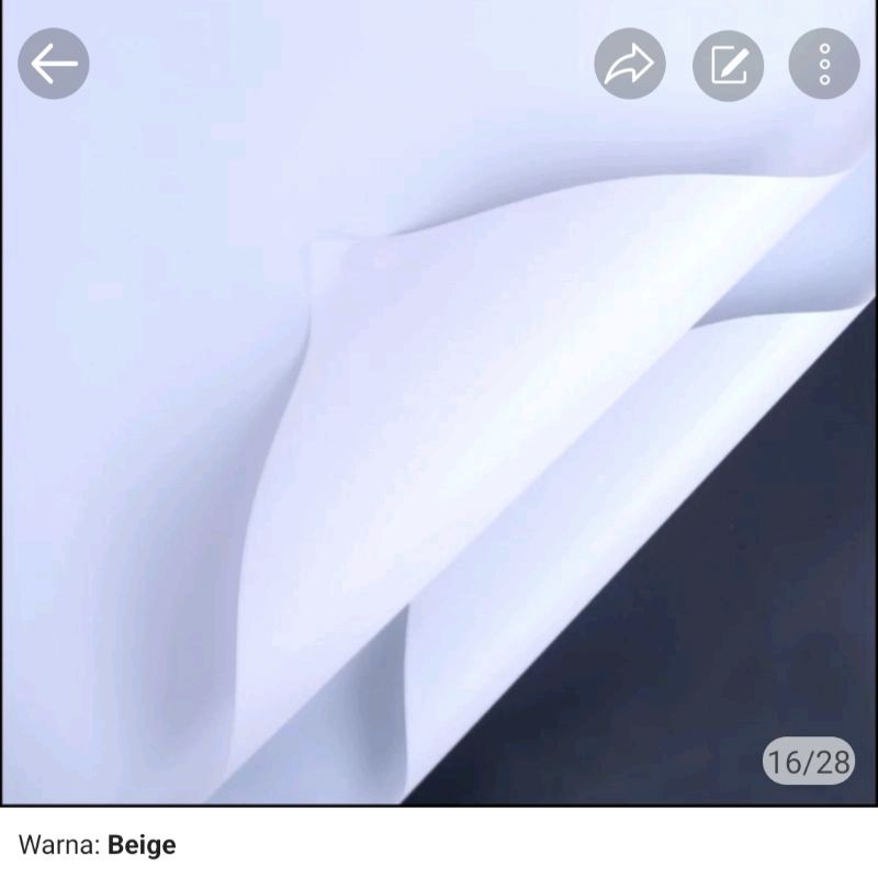 Jual kertas wrapping waterproof pastel 1lembar WAJIB SELONGSONG ...