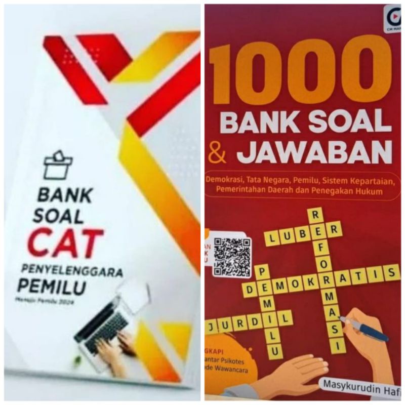 Jual Buku Panduan Seleksi Calon Anggota KPU BAWASLU||Buku CAT Penyelenggara Pemilu||Buku Bank ...
