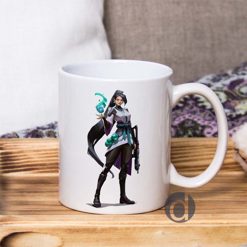 Jual Mug Gelas Kartun Valorant Sage V12 | Shopee Indonesia