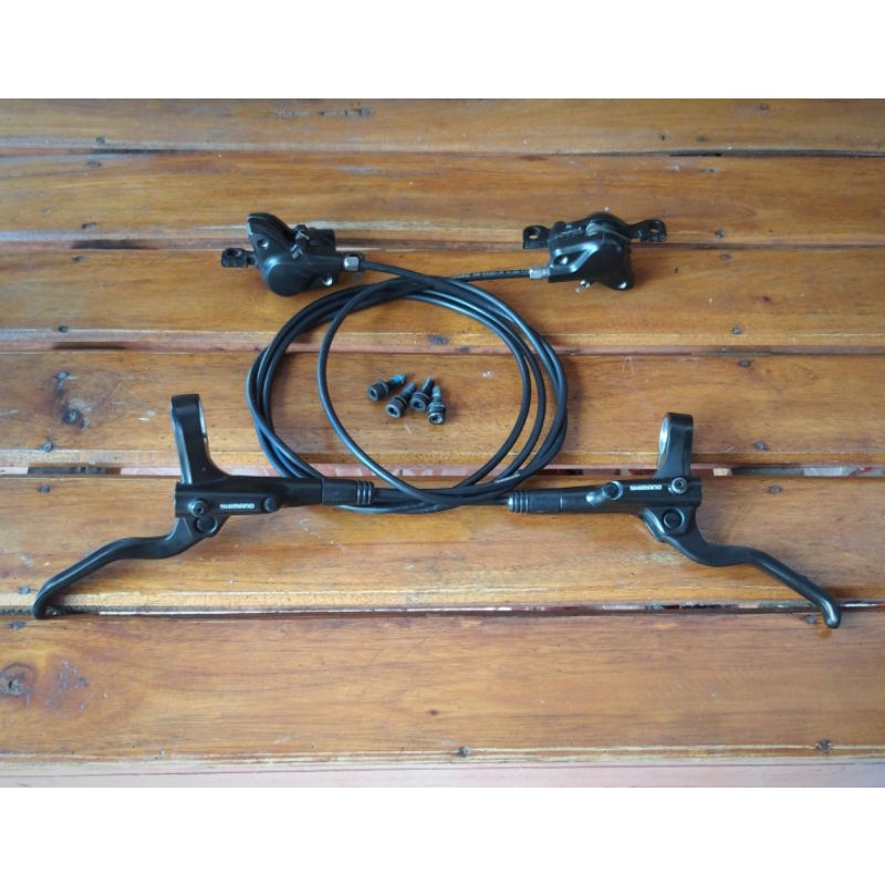 Jual Brakeset Hidrolik Shimano MT201 | Shopee Indonesia