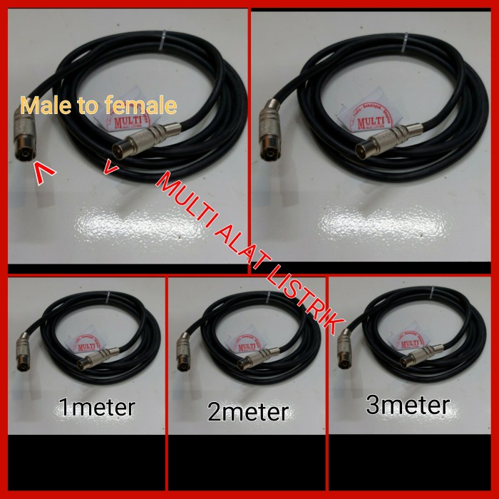 Jual Kabel Loop Out Antena TV Male To Female Kabel Antena jadi jec besi ...