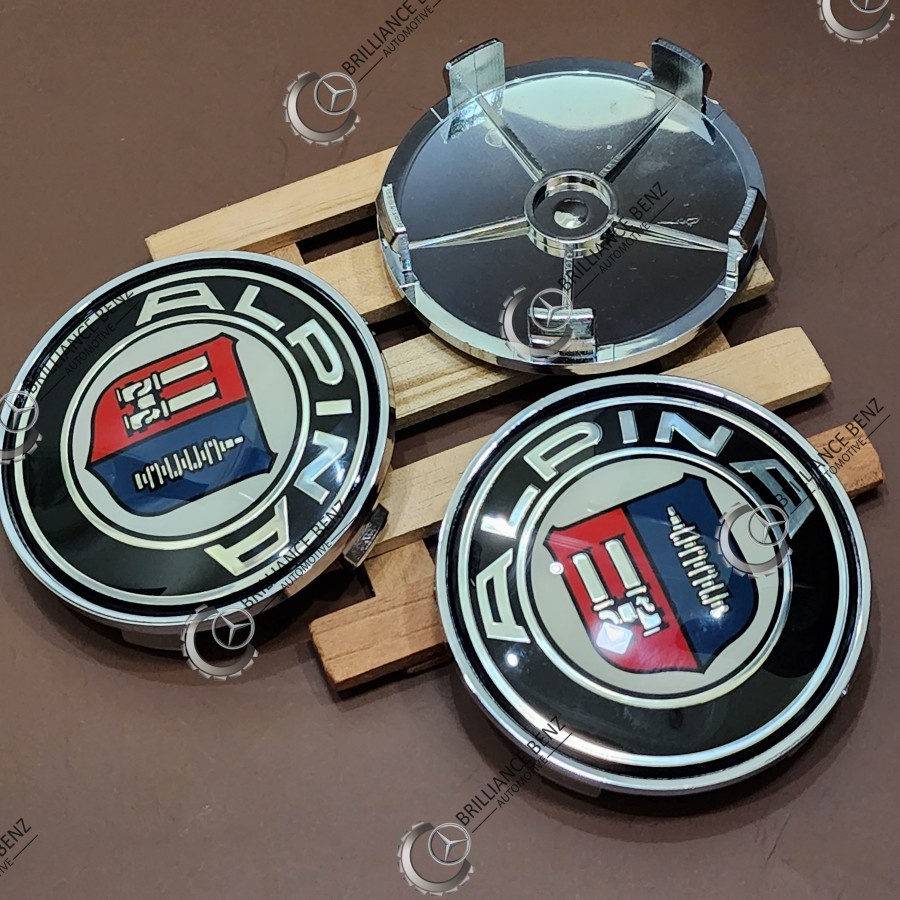 Jual Dop Roda Velg Emblem BMW ALPINA 68mm Wheel Center Cap ALPINA 6,8cm ...