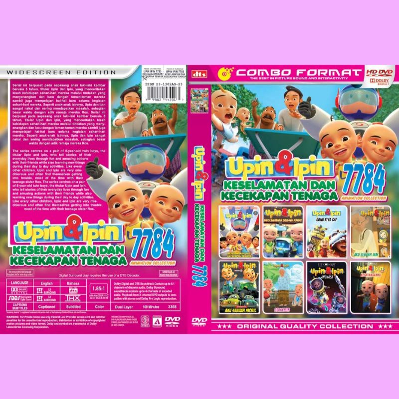 Jual Kaset koleksi film kartun anak " Upin ipin 7784" | Shopee Indonesia