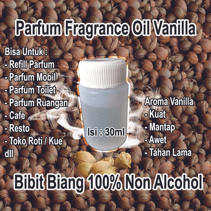 Jual Bibit Biang Parfum Aroma Vanilla 30ml | Shopee Indonesia