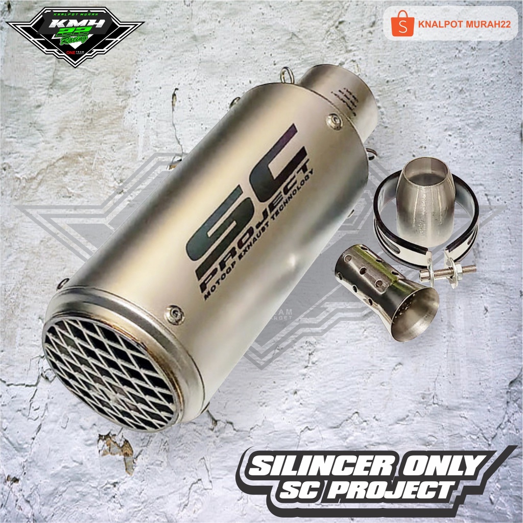 Jual Knalpot SC-Project CR-T Import with Mesh (Silencer Only) for All ...