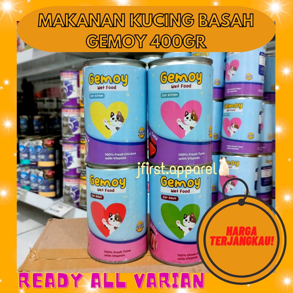 Jual MAKANAN KUCING GEMOY 400g | MAKANAN BASAH GEMOY 400g | GEMOY ...