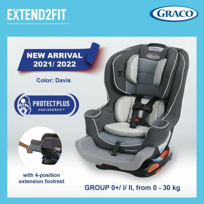Jual Carseat Graco Extend 2 Fit 3in1 Convertible | Shopee Indonesia