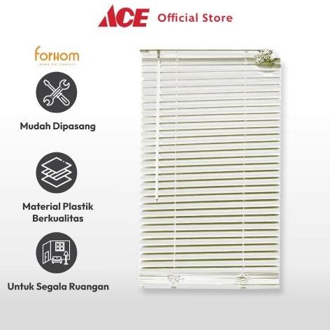 Jual ACE - Forhom Venetian Blinds Tirai Gulung PVC Plastik Jendela Kaca | Shopee Indonesia