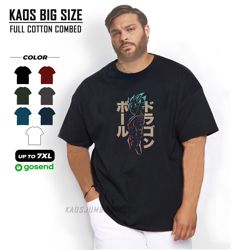 Jual KAOS BIG SIZE PRIA UKURAN XL 2XL 3XL 4XL 5XL 6XL 7XL JUMBO XXL ...