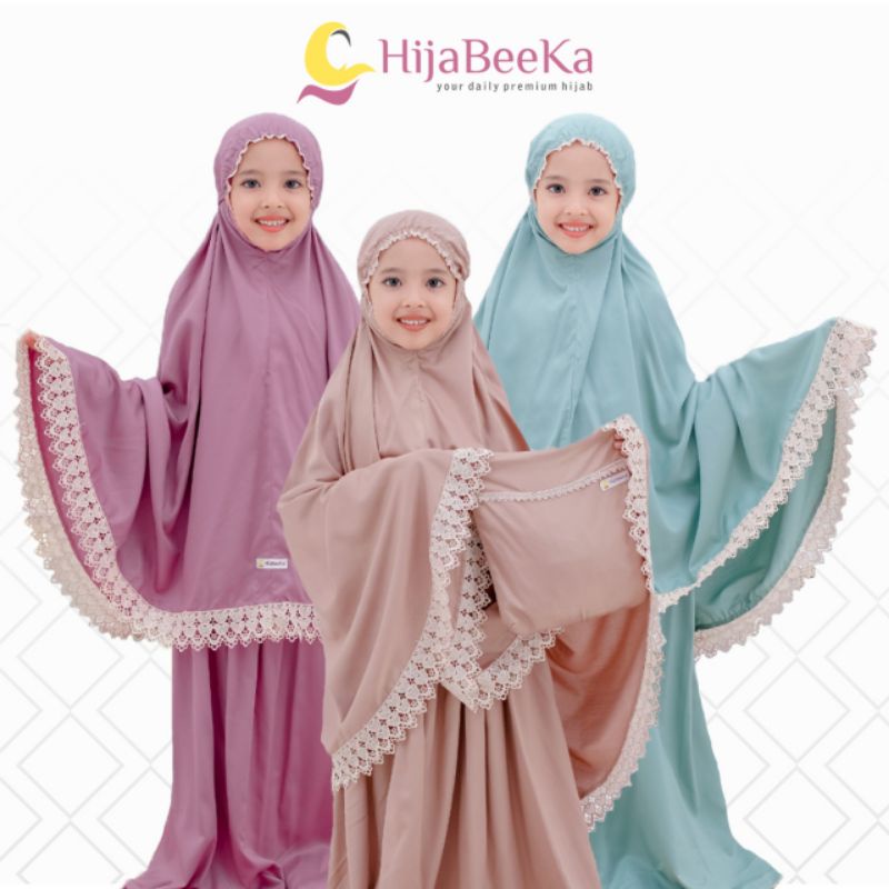 Jual Mukena Anak Bahan Rayon Twill Premium Mukena Couple Ibu Dan Anak ...