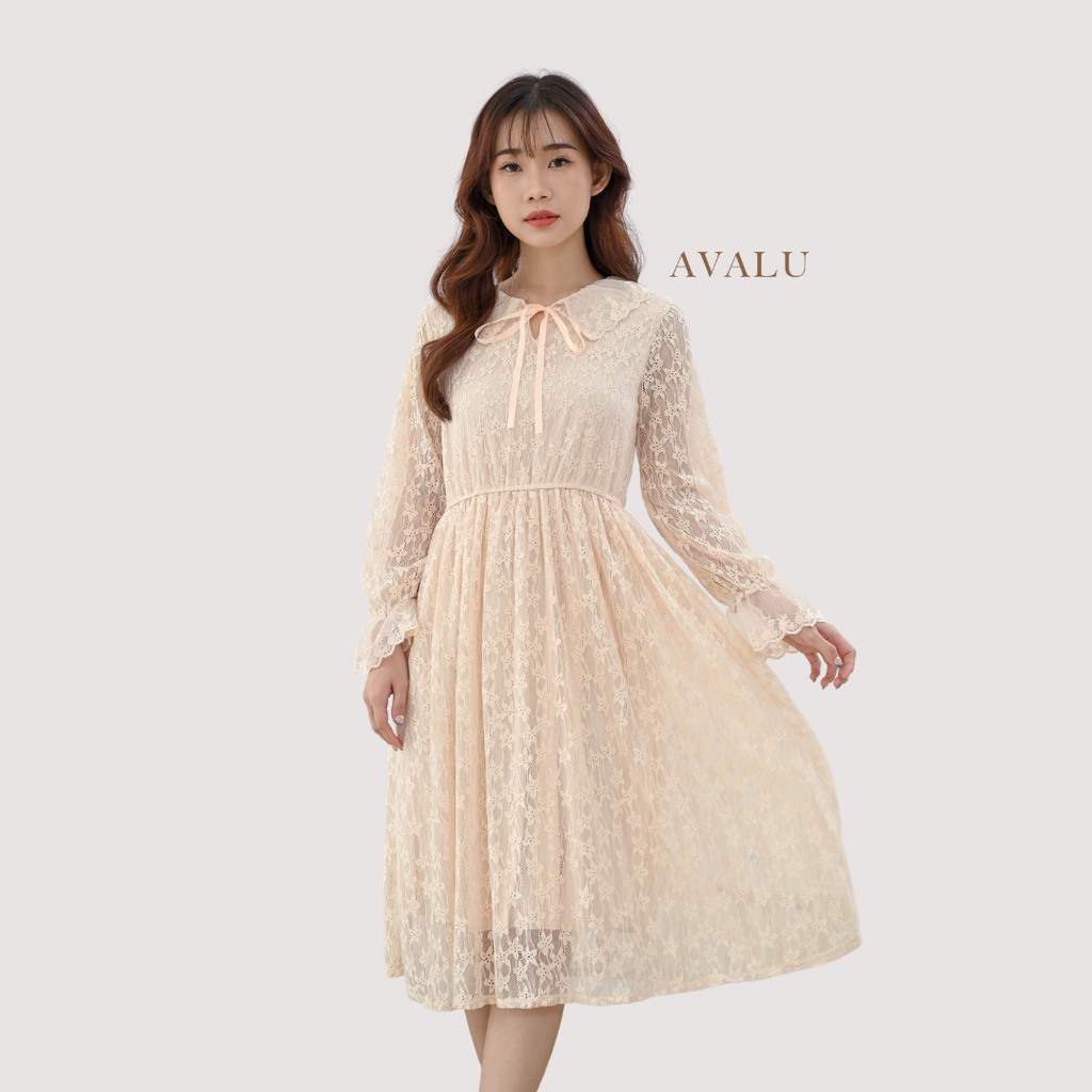 Jual [STOCK TERBATAS] Avalu - Adeline Midi Dress | Shopee Indonesia