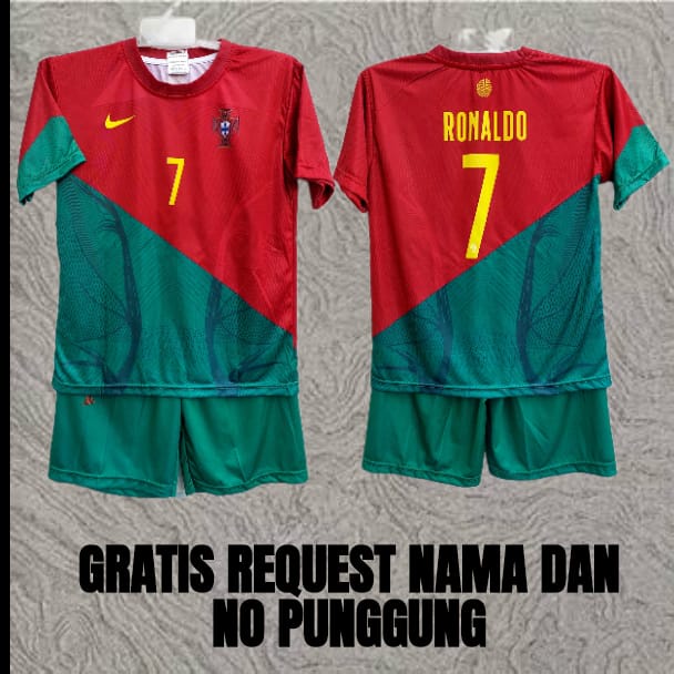 Jual jersey baju bola PIALA DUNIA anak portugal HOME/setelan baju bolA ... Jual jersey baju bola PIALA DUNIA anak portugal HOME/setelan baju bolA ...