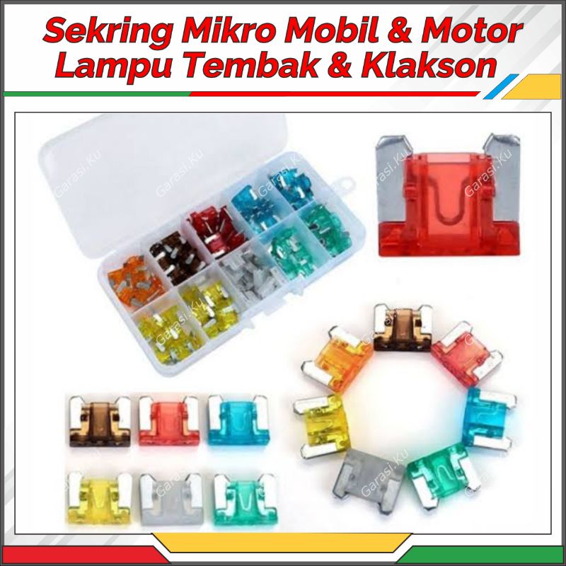 Jual FUSE SEKRING SIKRING SEKRENG TANCAP PALING KECIL MINI MIKRO TUSUK ...