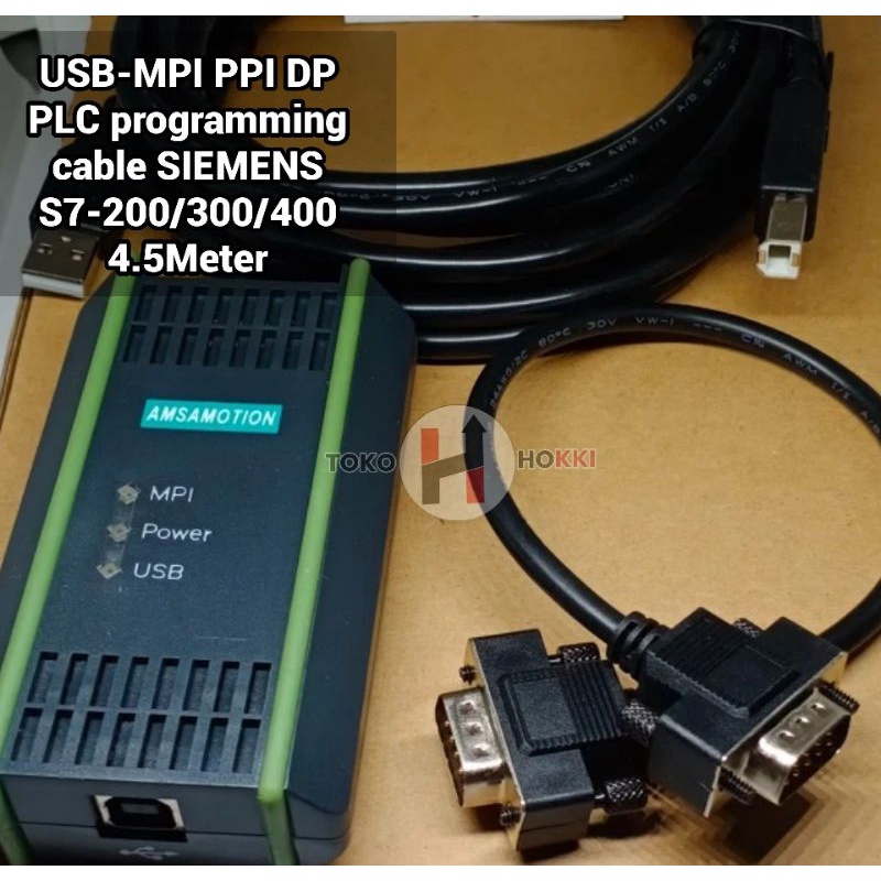 Jual USB-MPI PPI DP PLC programming cable SIEMENS S7-200/300/400 4 ... Jual USB-MPI PPI DP PLC programming cable SIEMENS S7-200/300/400 4 ...