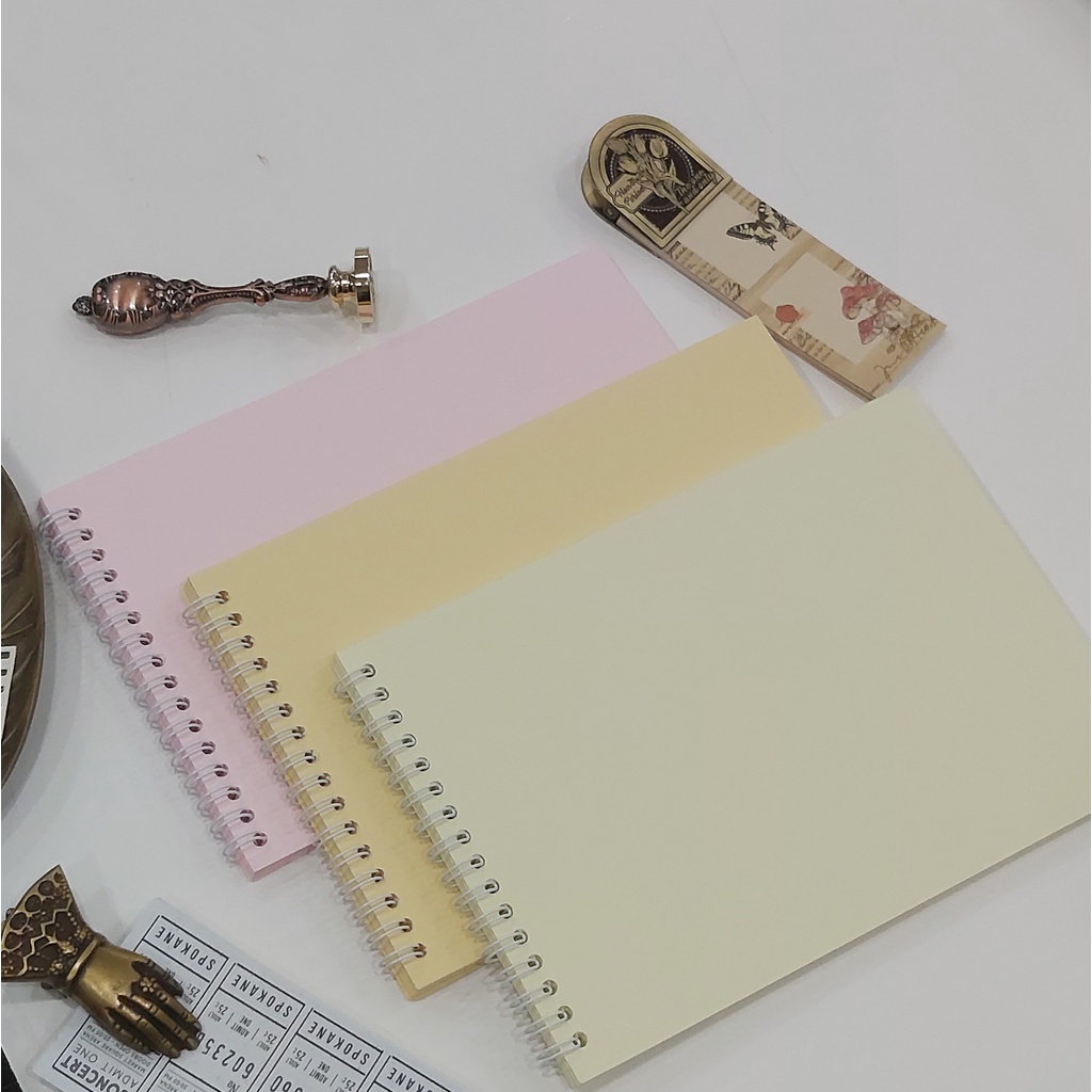 Jual Scrapbook Album Polos A5 Pastel Series Untuk Journal Notebook ...
