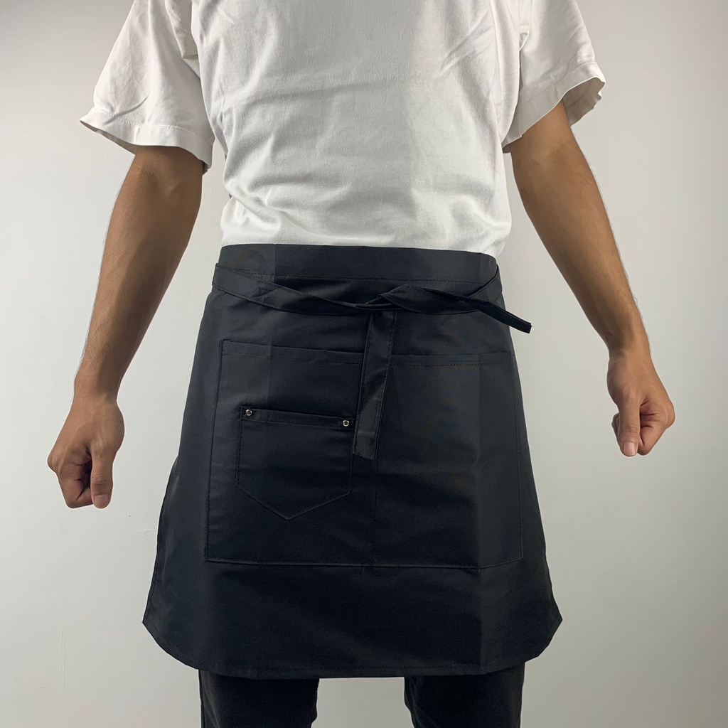 Jual Apron waterproof celemek masak anti air Pria Wanita Chef Pelayan ...