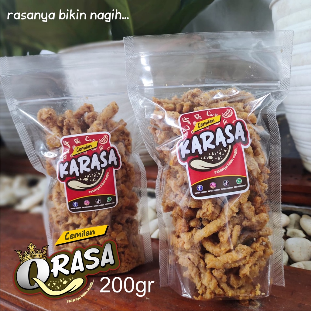 Jual Usus Crispy Original Qrasa (200gr) | Shopee Indonesia