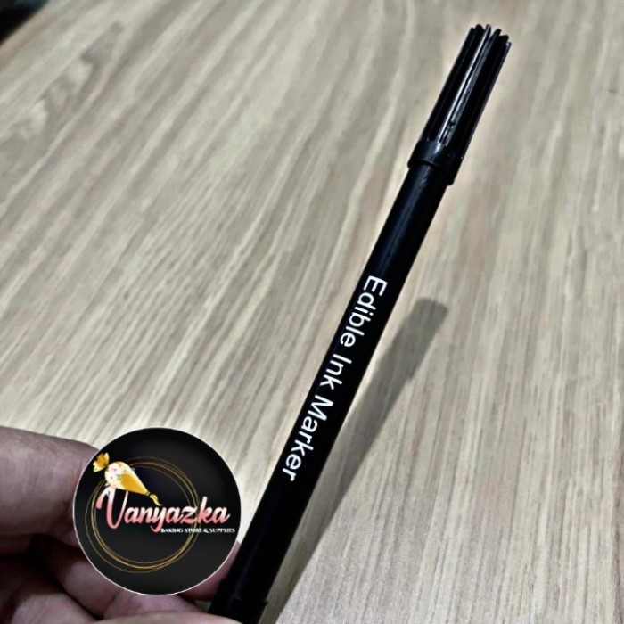 Jual %$%$%$%$] Edible Pen Writer Black/Edible Pen Hitam | Shopee Indonesia