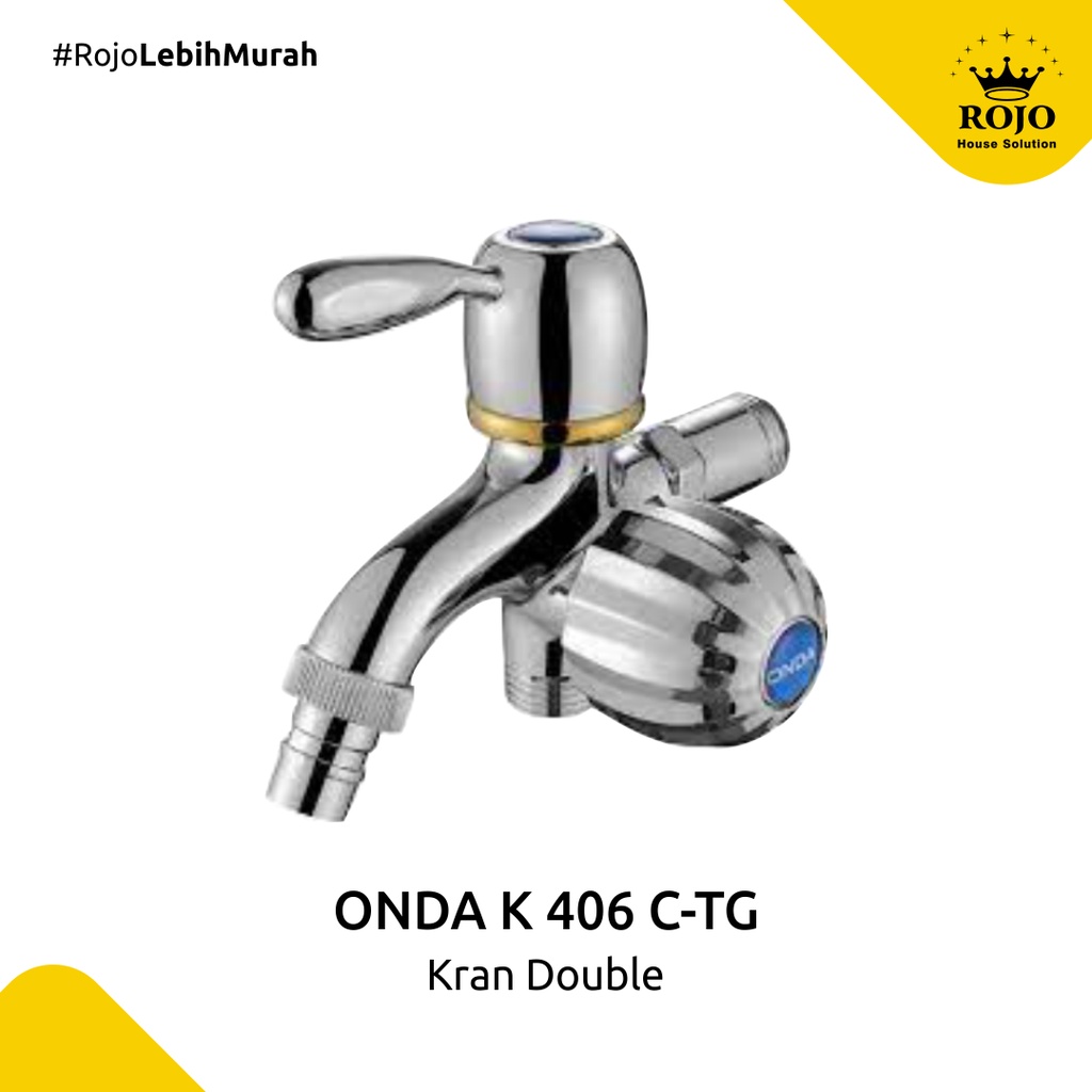 Jual Onda K 406 C-TG Kran Double | Shopee Indonesia