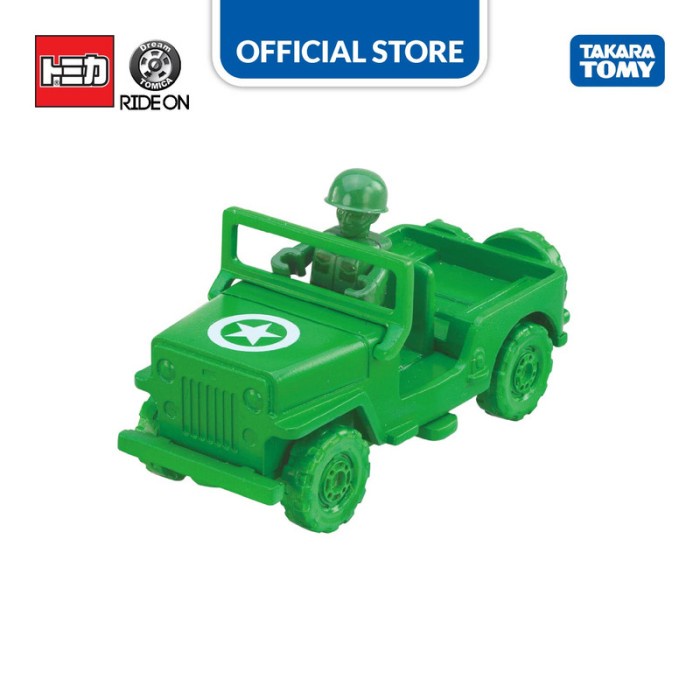 Jual DREAM TOMICA RIDE ON TOY STORY NO. 05 GREEN ARMY MAN & MILITARY ...