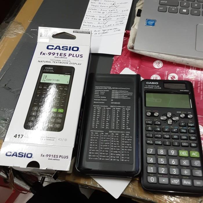 Jual Casio Scientific Calculator FX 991 ES PLUS 2ND EDITION | Shopee ...