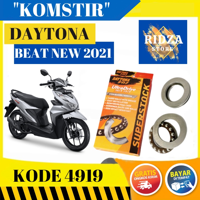 Jual KOMSTIR HONDA BEAT NEW DELUXE 2021 ORIGINAL DAYTONA 4919 | Shopee ...