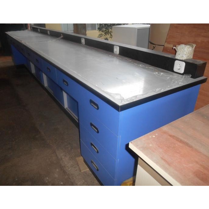 Jual Meja Lab Meja Samping Meja Tengah Island Bench laboratorium ...