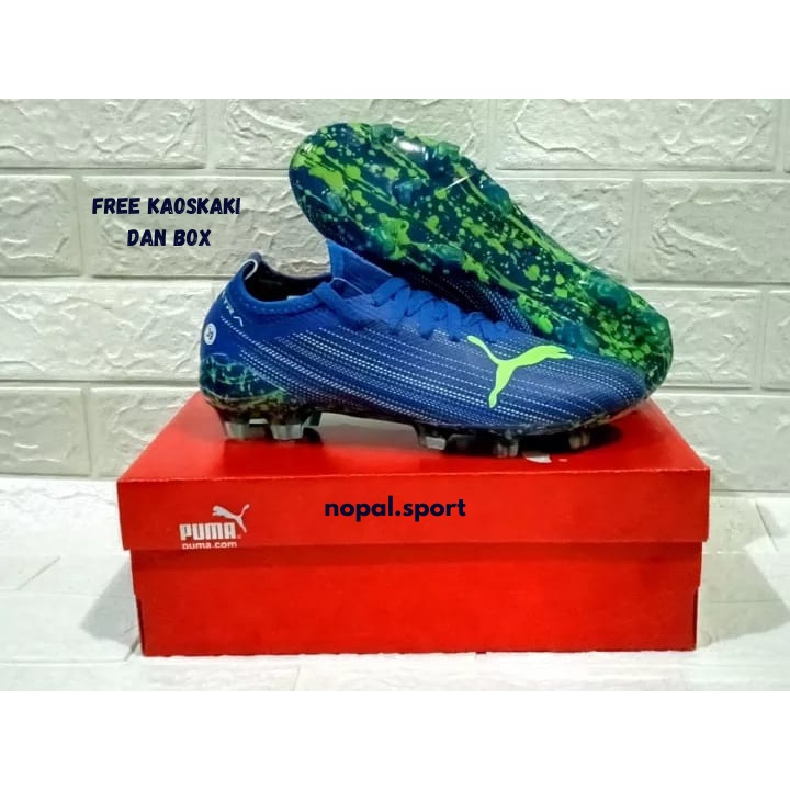 Jual Sepatu Bola Semi Boots Ultra Luminous Bonus kaoskaki | Shopee ...