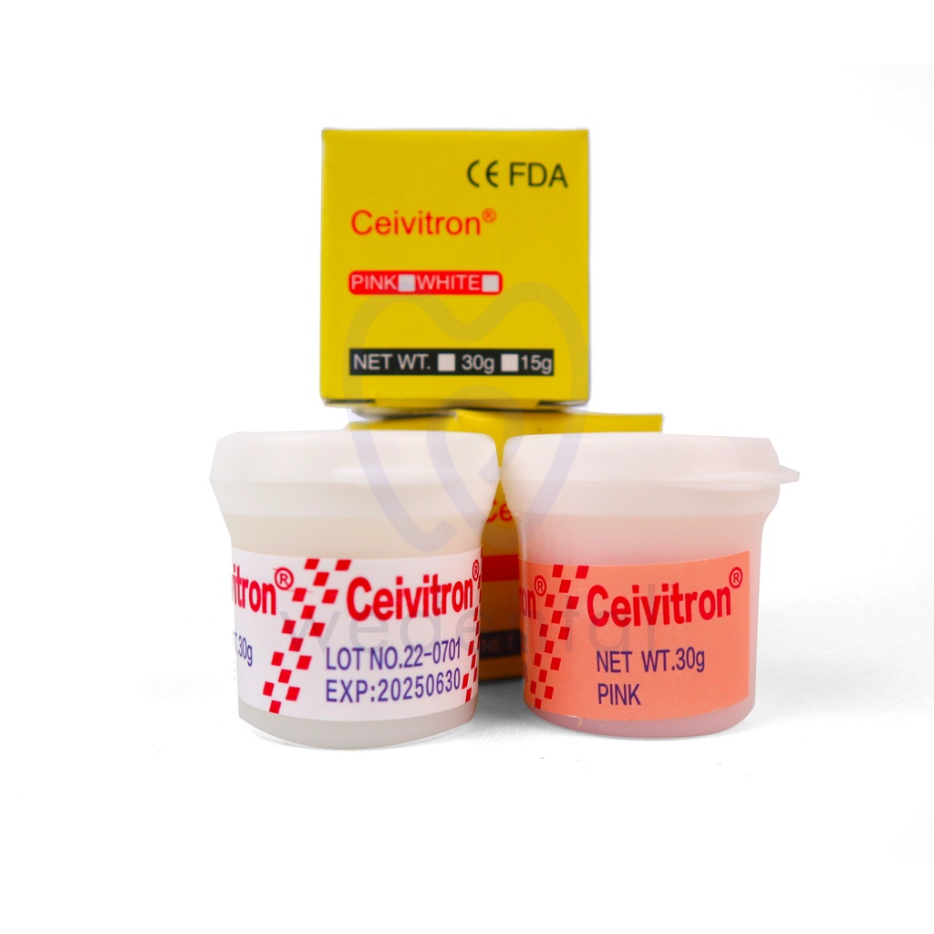 Jual Dental CEIVITRON Temporary Filling Dental Material Bahan Tambal ...