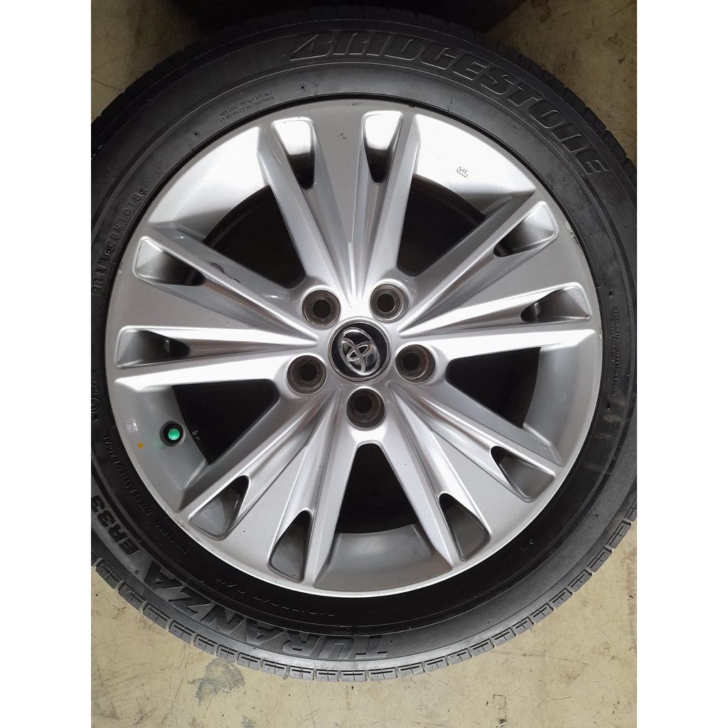 Jual velg copotan STD INOVA VENTURE R17 + Bridgestone 215 55 Ring 17 ...