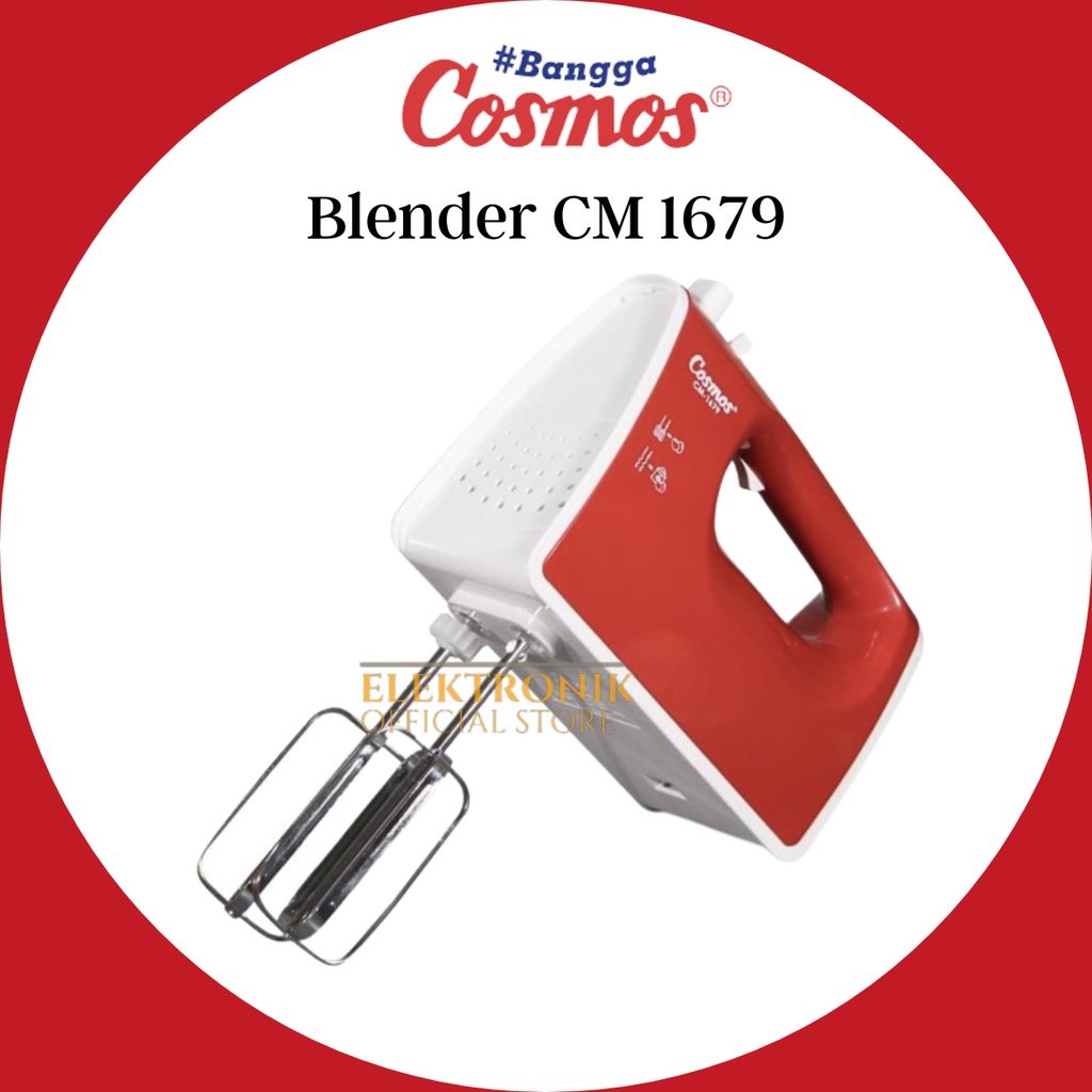 Jual COSMOS HAND MIXER CM 1679 MIXER TANGAN/CM1679/CM-1679/MIXER TANGAN ...