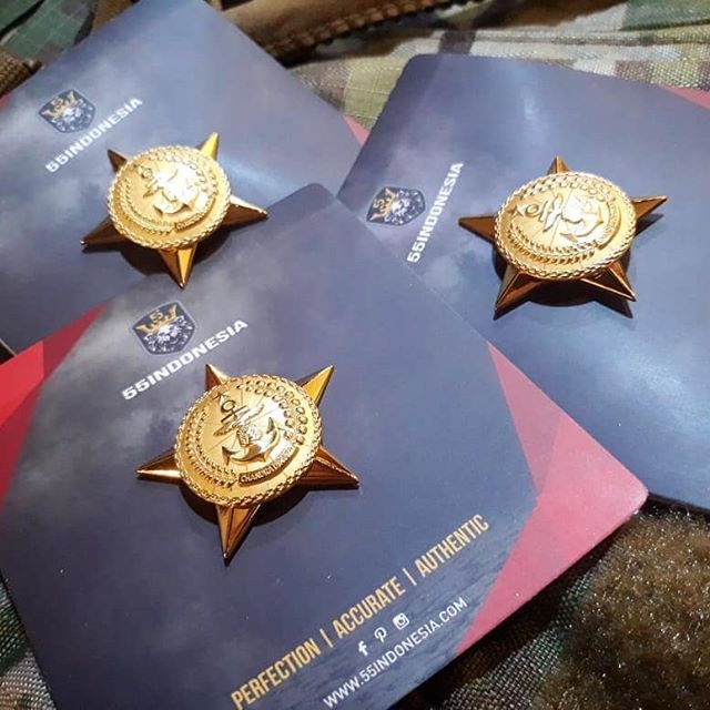 Jual Pin Jas 55 Indonesia Brevet Integrasi Tni-Polri Pin | Shopee Indonesia