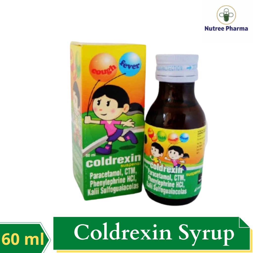 Jual ⚡MURAH & DIJAMIN ORI⚡ Coldrexin Suspensi 60 ml | Obat Demam Flu ...