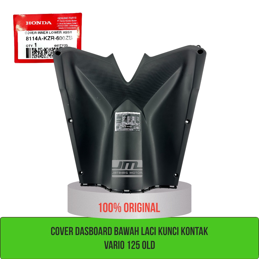 Jual Cover dashboard bawah laci kunci kontak vario 125 old 8114A-KZR-600ZB | Shopee Indonesia