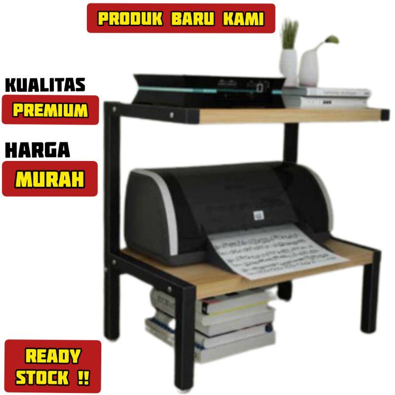 Jual Rak Meja Printer Dan Laptop Susun Minimalis | Shopee Indonesia